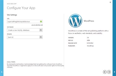 Propping Up Wordpress On Azure