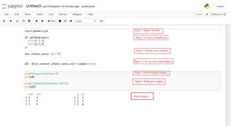 How To Rename Columns In Pandas Dataframes Kamatera