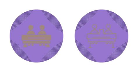 Two Students Studying Vector Icon 28746503 Vector Art At Vecteezy