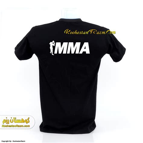 تیشرت ام ام ای مشکی نخی