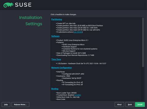Installation Steps Deployment Guide Suse Linux Enterprise Micro 52