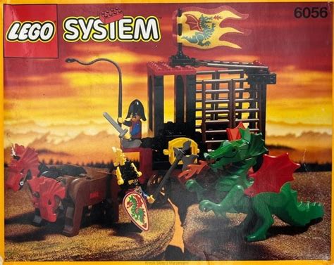 Lego 6056 Dragon Wagon [castle Dragon Knights] Z Instrukcją Krecik Sklep Z Marzeniami