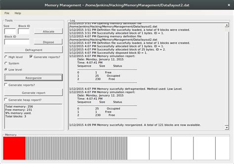 GitHub Carlos Jenkins Memory Management Memory RAM Allocation Defragmentation And
