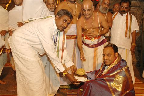 New Jeo K Srinivasa Raju Taking Charge At Tirumala Ttd News