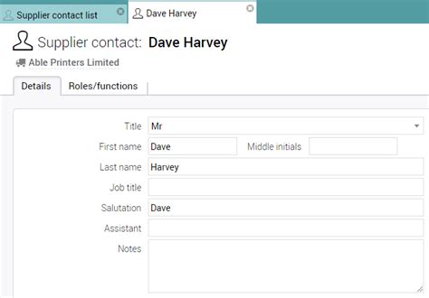 Supplier Contacts Synergist Express Ltd