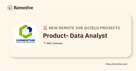 Hiring Product Data Analyst Cielo Projects
