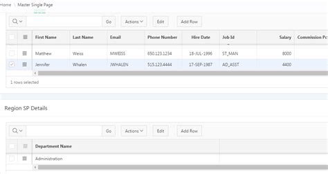 Master Detail Form In Apex 51 Oracle Forums