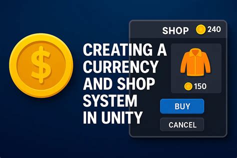 Creating A Currency And Shop System In Unity Devsourcehub