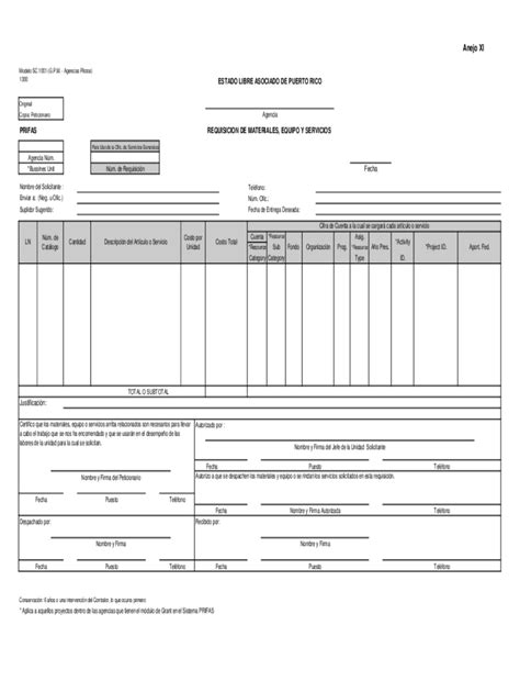 Anejo Xi Form Fill Out And Sign Printable Pdf Template Airslate Signnow