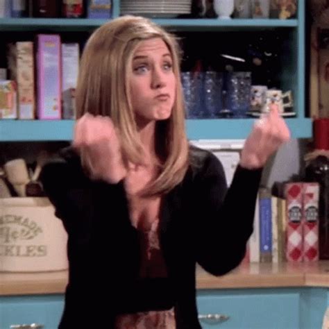 Jennifer Aniston Friends Hand Sign 
