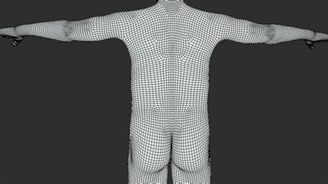 Stl File Body Base Mesh 👨 Obj ・3d Printing Design To Download・cults