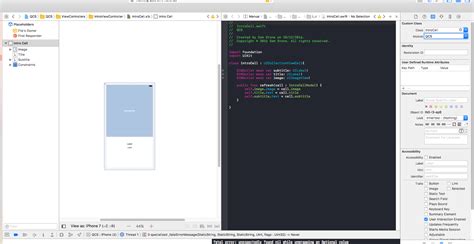 Ios Uicollectionviewcell Not Finding Views From Nib Stack Overflow