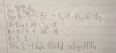 solved express the given integrand as a sum of partial