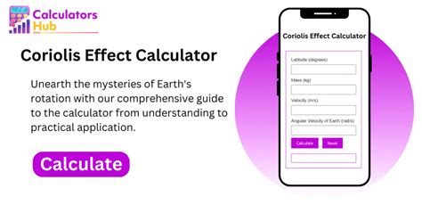 Coriolis Effect Calculator Mastering The Coriolis Calculatorshub