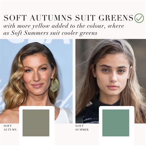 Soft Summer Vs Soft Autumn Colour Analysis Comparison 🖤⁠ ⁠ Coloranalysis Colouranalysis S