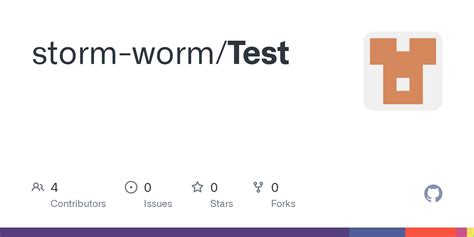 Github Storm Wormtest