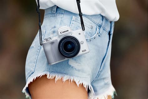 佳能eos M50 Mark2 Ii二代入门级vlog女生数码高清直播微单m50 虎窝淘