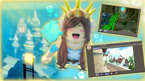 The Little Mermaid In Roblox Mermaid Lagoon Sneak Peeks Youtube