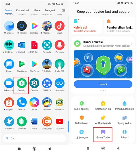 Cara Memunculkan Game Turbo Di Layar XIAOMI MIUI Kusnendar