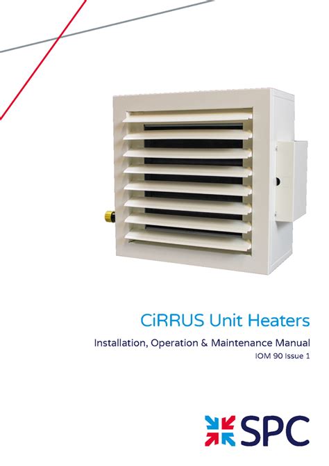 Spc Cirrus Unit Heater