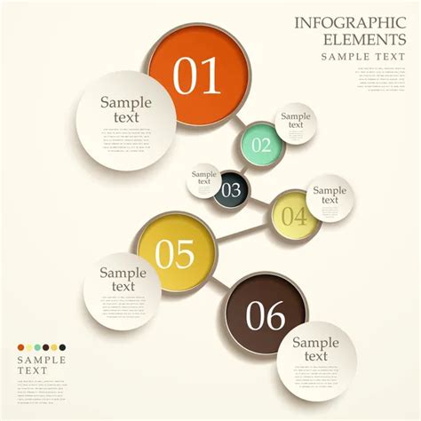 Abstract Flow Chart Infographics Stock Vector Kchungtw 35496311