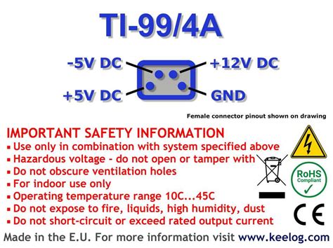 ti 99 4a psu modern gray au replacement ti 99 4a power supply au plug