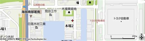 愛知県海部郡飛島村木場2丁目の地図 住所一覧検索｜地図マピオン