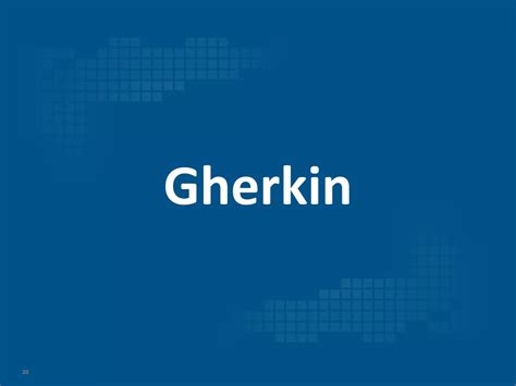 Tutorial Implementing Specification By Example With Gherkin Ppt