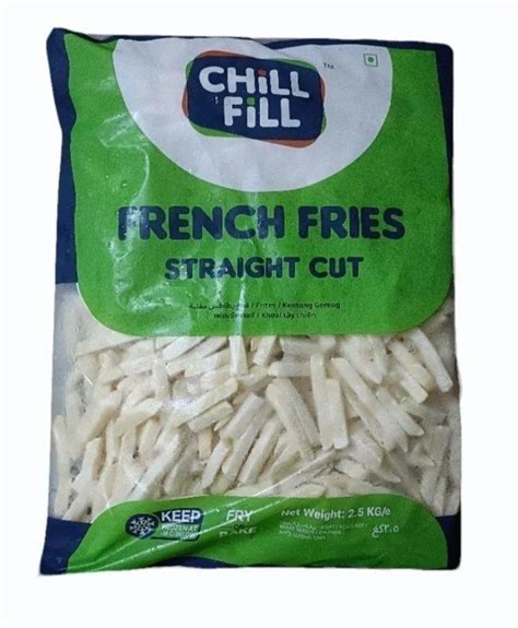 9mm Frozen French Fries Straight Cut Packaging Size 25 Kg At ₹ 350