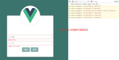 使用vue中的表单验证时，重新输入的value不被检验在vue加了表单验证后输入的数据改了后不起作用 Csdn博客