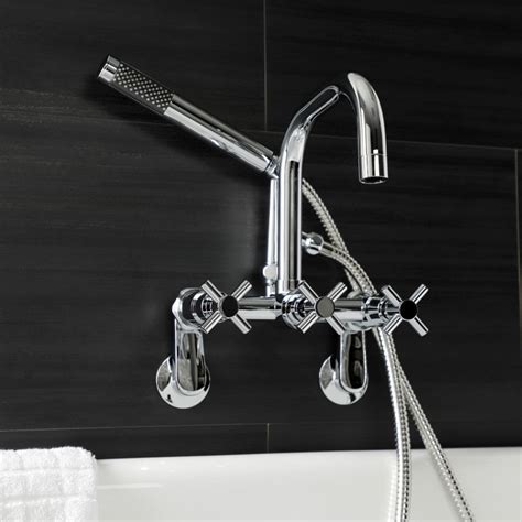 Ae8451dx Wall Mount Clawfoot Tub Faucet Polished Chrome