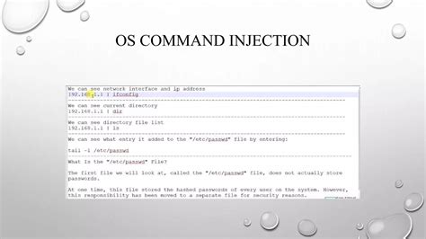 Sql Injection And Command Injection Ppt