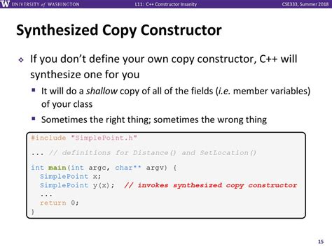 C Constructor Insanity Cse 333 Summer Ppt Download
