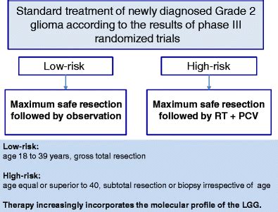 Standard Treatment Of Newly Diagnosed Grade Glioma According To The Download Scientific