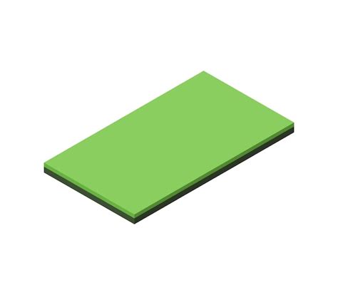 Premium Vector Soil With Isometric Grass