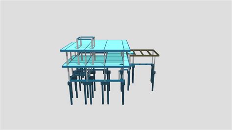 Estrutural Perelopes Manoel 3d Model By Eng Civil Moana De Almeida