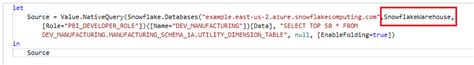 How To Parameterize Snowflake Data Sources In Power Bi Phdata