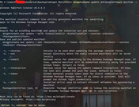 Wingetcreate V I Does Nothing Issue Microsoft Winget Create GitHub