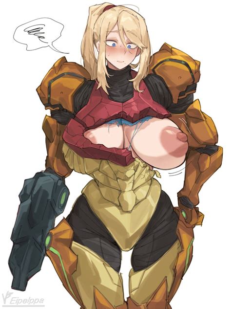 Rule 34 1girls Areola Areolae Armored Female Armored Samus Big Areola