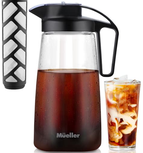 Mueller Cold Brew Coffee Maker 2 Quart Heavy Duty