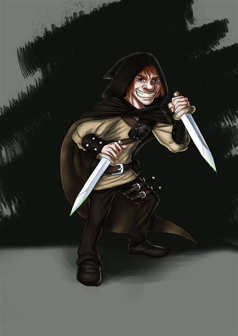 Halfling Rogue By Wormofeternity On Deviantart