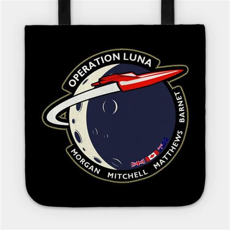 Operation Luna Mission Patch Tote Bag