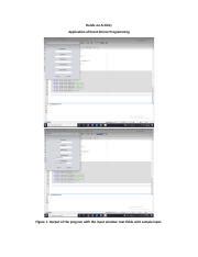 Application Of Event Driven Programming Patacsil Docx Hands On