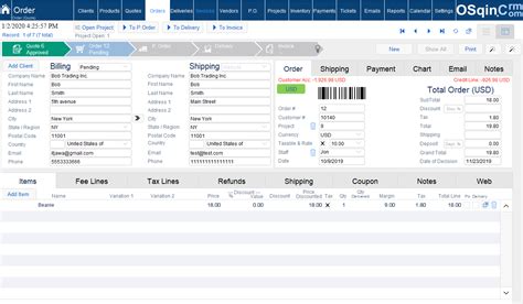 Fast And Massive Filemaker Crm Software Template By Osqin Crm All In 1 App
