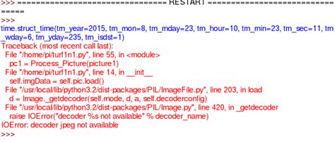 Python How To Make IO Error Decoder Jpeg Go Away Raspberry Pi Stack Exchange