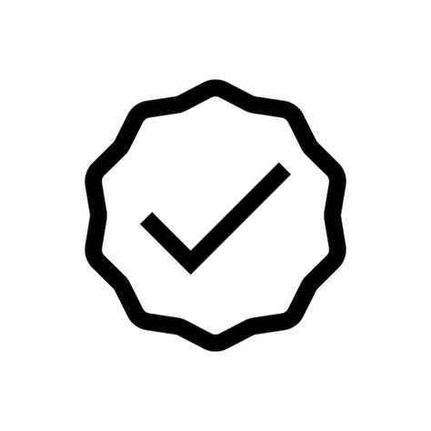 Premium Vector Check Mark Icon Sign Vector