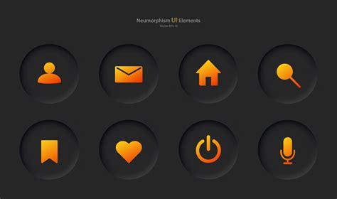 Premium Vector Set Of Buttons For User Interface Design In Black With
