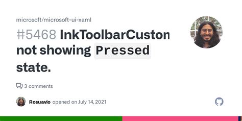 Inktoolbarcustomtogglebutton Not Showing `pressed` State · Issue 5468