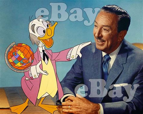 Rare Walt Disneys Ludwig Von Drake Cartoon 8 X 10 Color Photo 2 Nbc