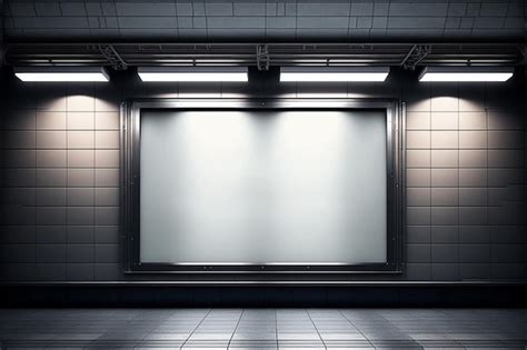 Premium Photo Light Box Screen With White Blank Space For